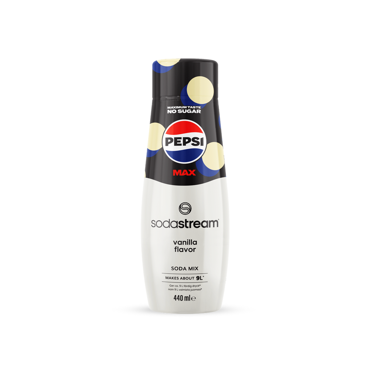 SodaStream Pepsi Max Vanilla - Sokeritonta Makutiivistettä – SodaStream ...